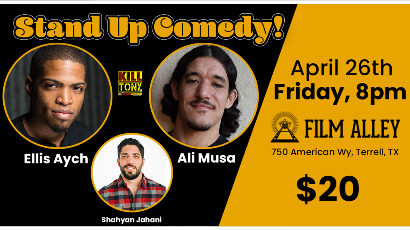 Film Alley | Terrell, TX | Live Stand up Comedy