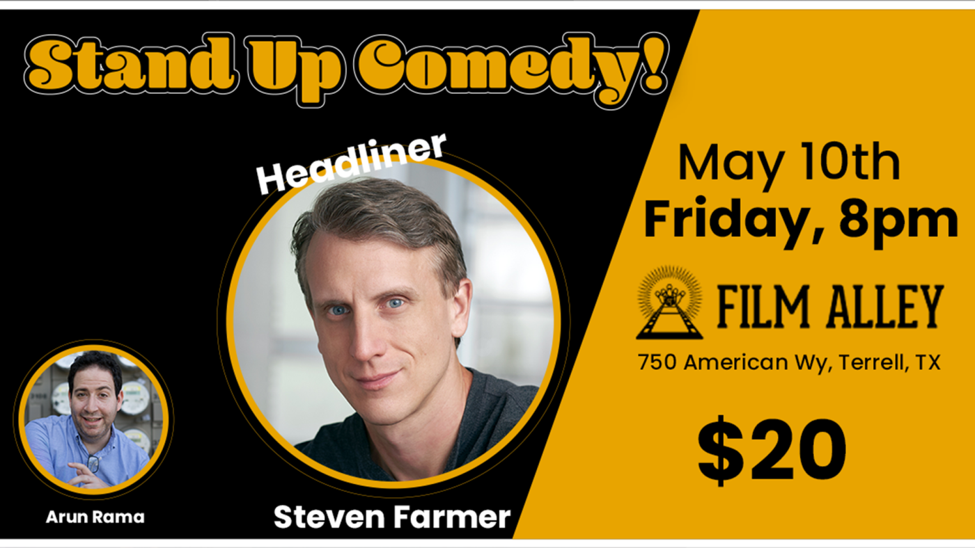 Film Alley | Terrell, TX | Live Stand up Comedy